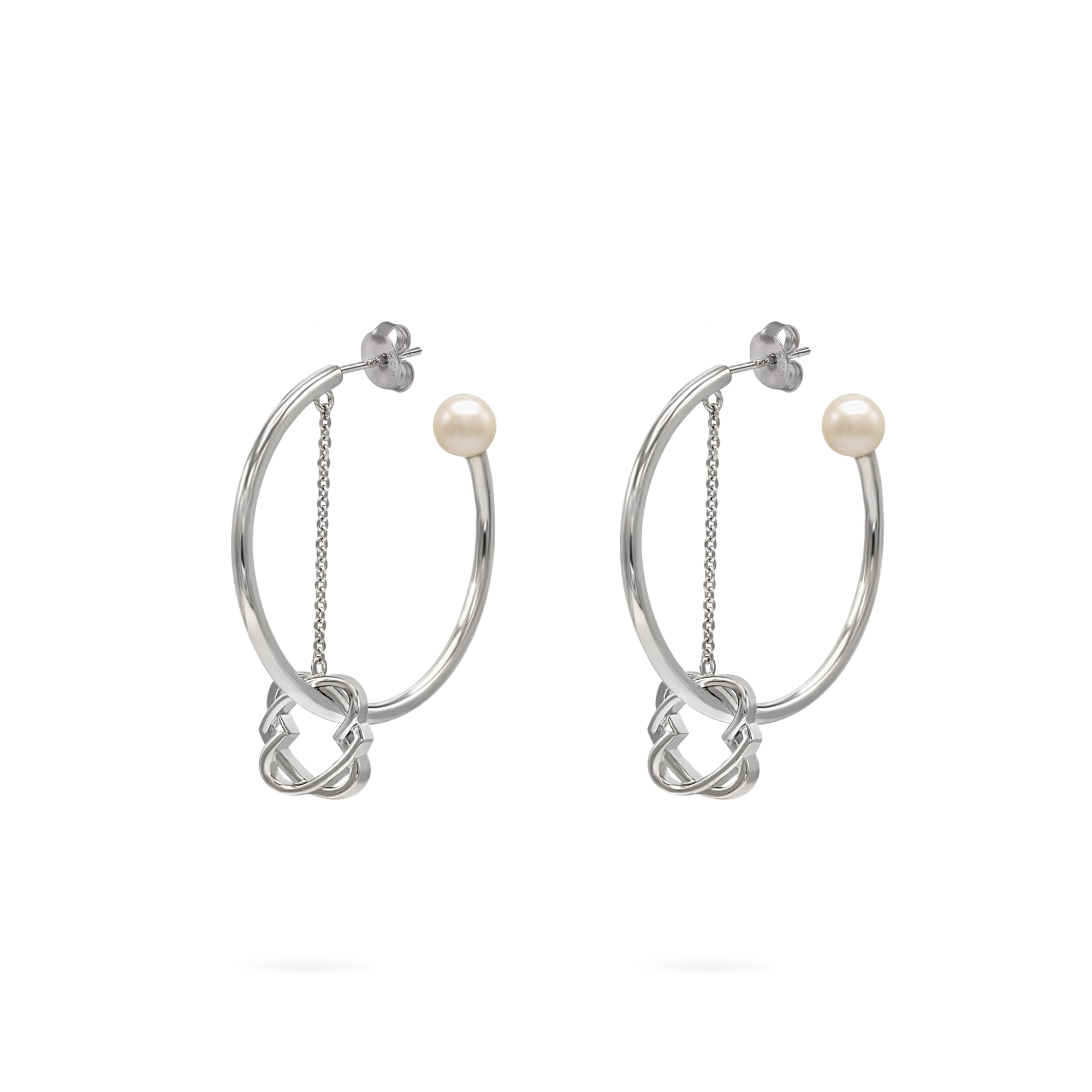 BAIGAL SIGNATURE collection - BAIGAL Hoop Earrings, Medium | BAIGAL