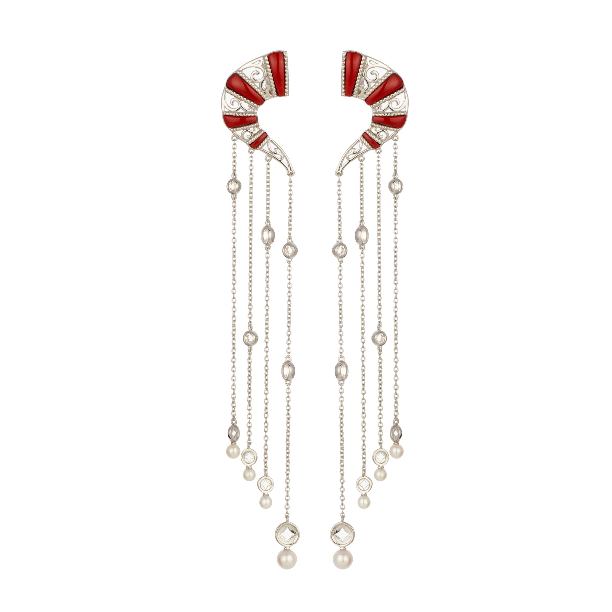 QUEEN collection - QUEEN Dangle Earrings | BAIGAL