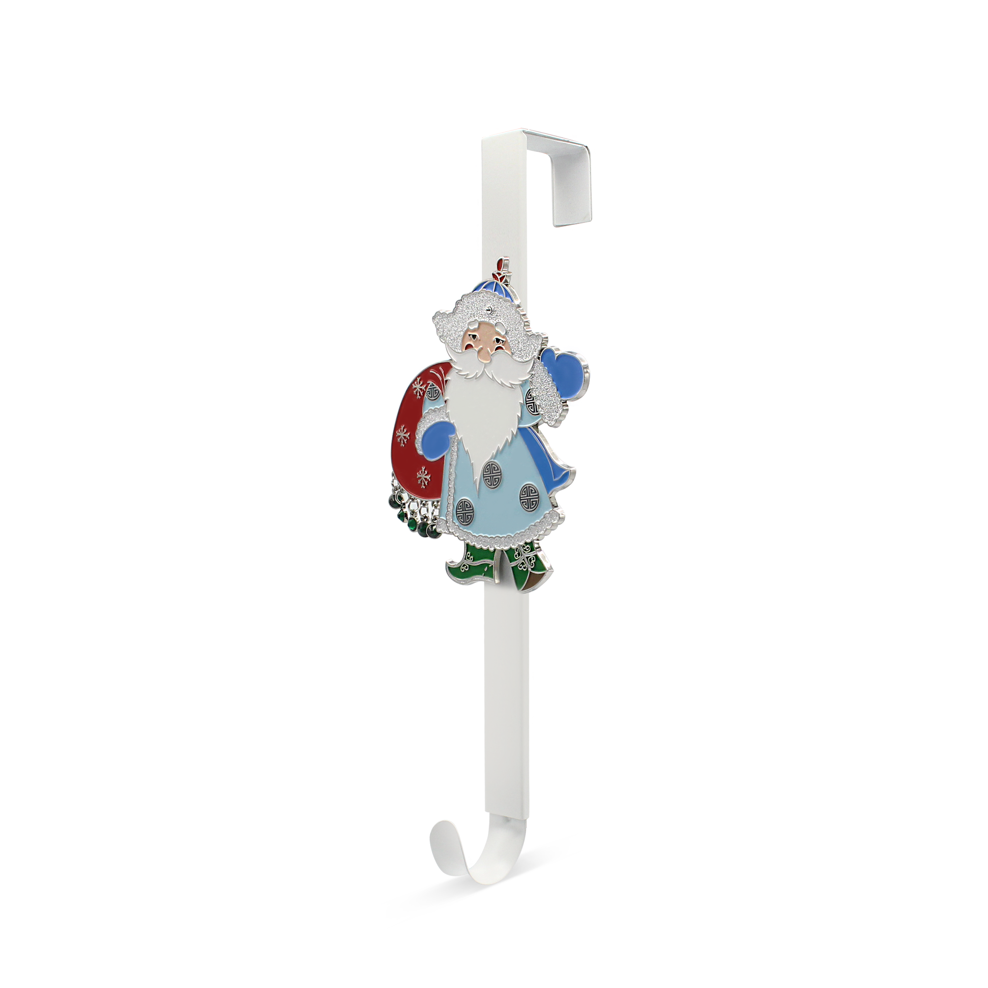 NEW YEAR collection - NEW YEAR Wreath Door Hanger, Father Frost | BAIGAL