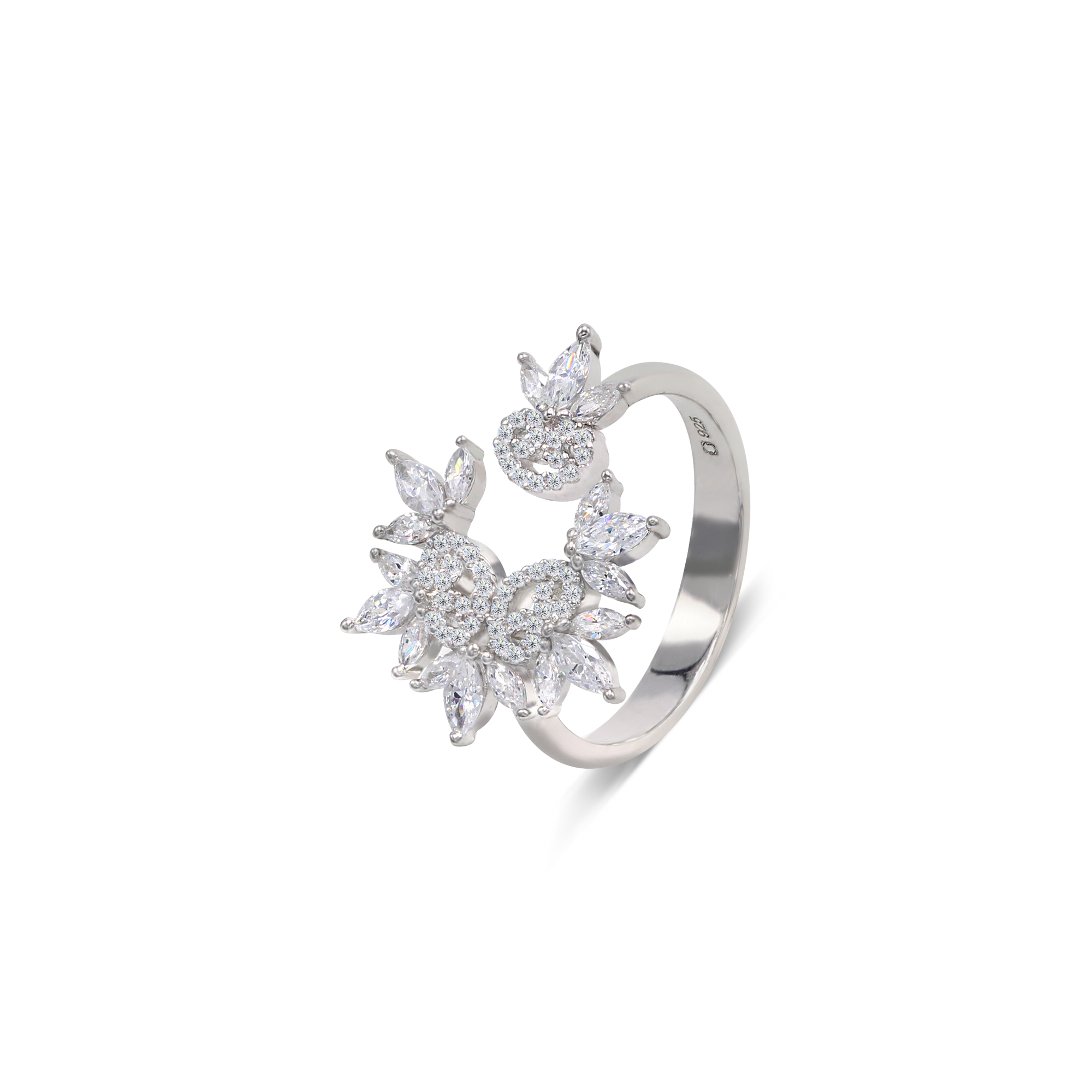 NEW YEAR collection - SNOWFLAKE Ring | BAIGAL